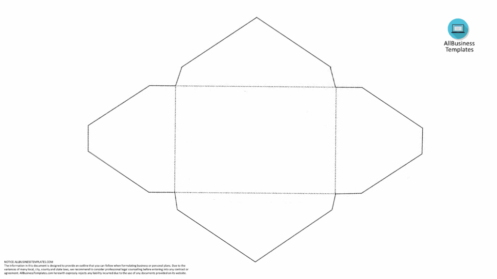 Printable Blank Envelope Template - Printable Template